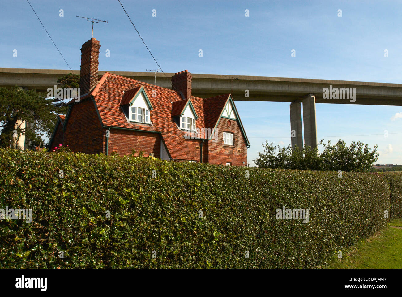 Orwell Bridge Suffolk UK Stock Photo - Alamy