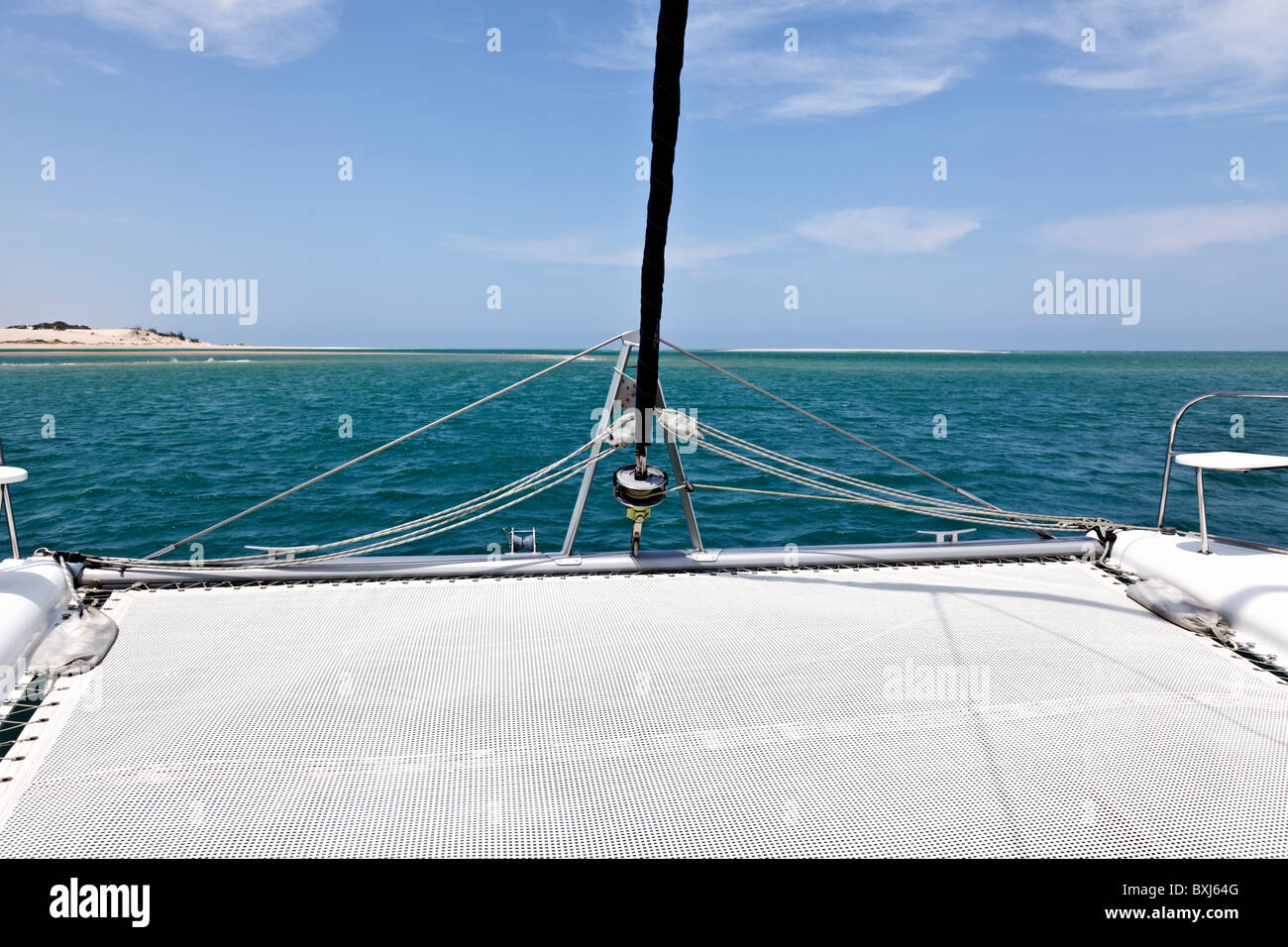 Modern luxury catamaran hi-res stock photography and images - Alamy