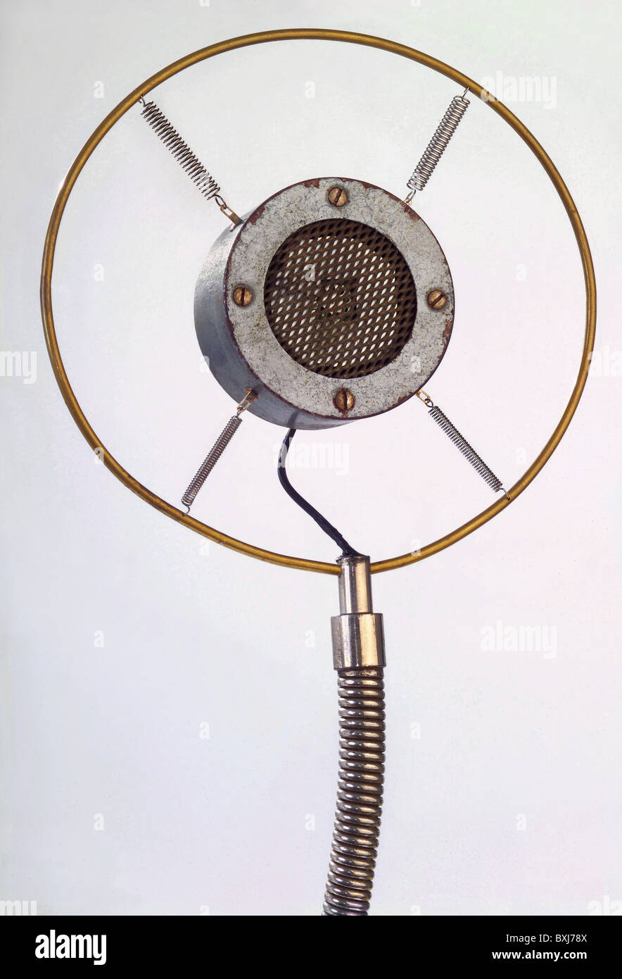 Vintage Radio Microphone Microphone Vintage Style Radio Equipment