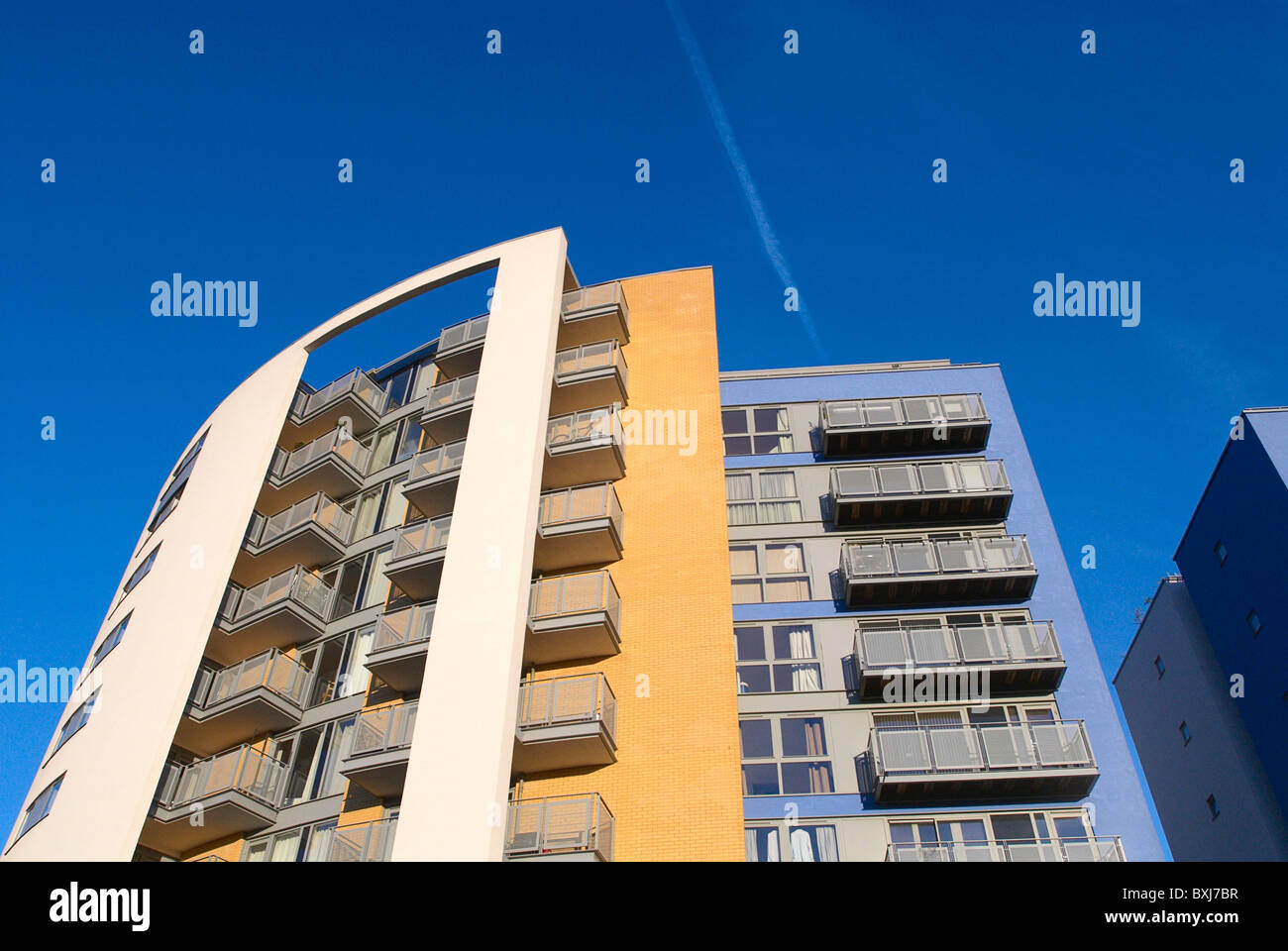 Modern apartment blocks Deptford London UK Stock Photo - Alamy