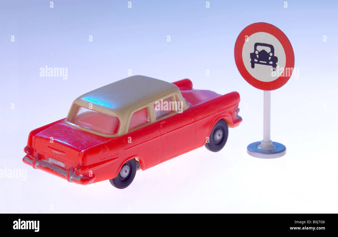 toys, toy car, Opel Rekord, Opel crisis, symbol image, Germany, circa ...