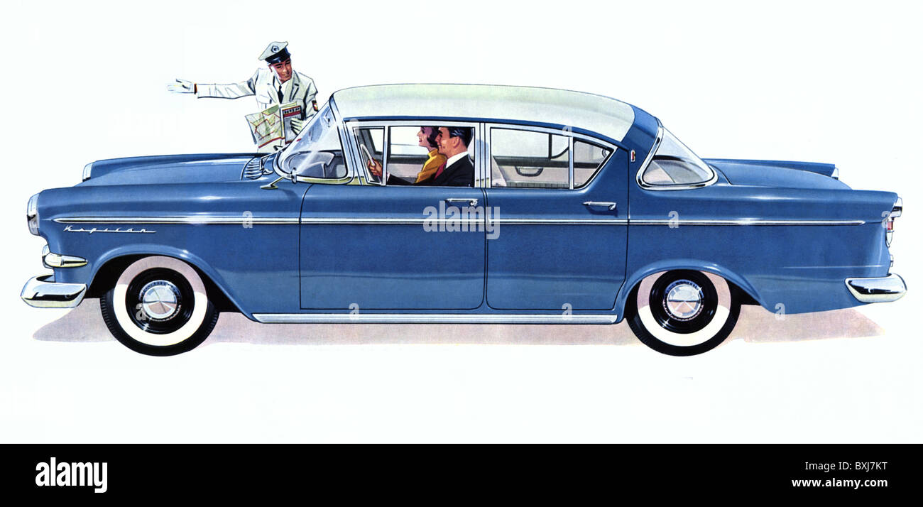 1950s car Cut Out Stock Images & Pictures - Alamy
