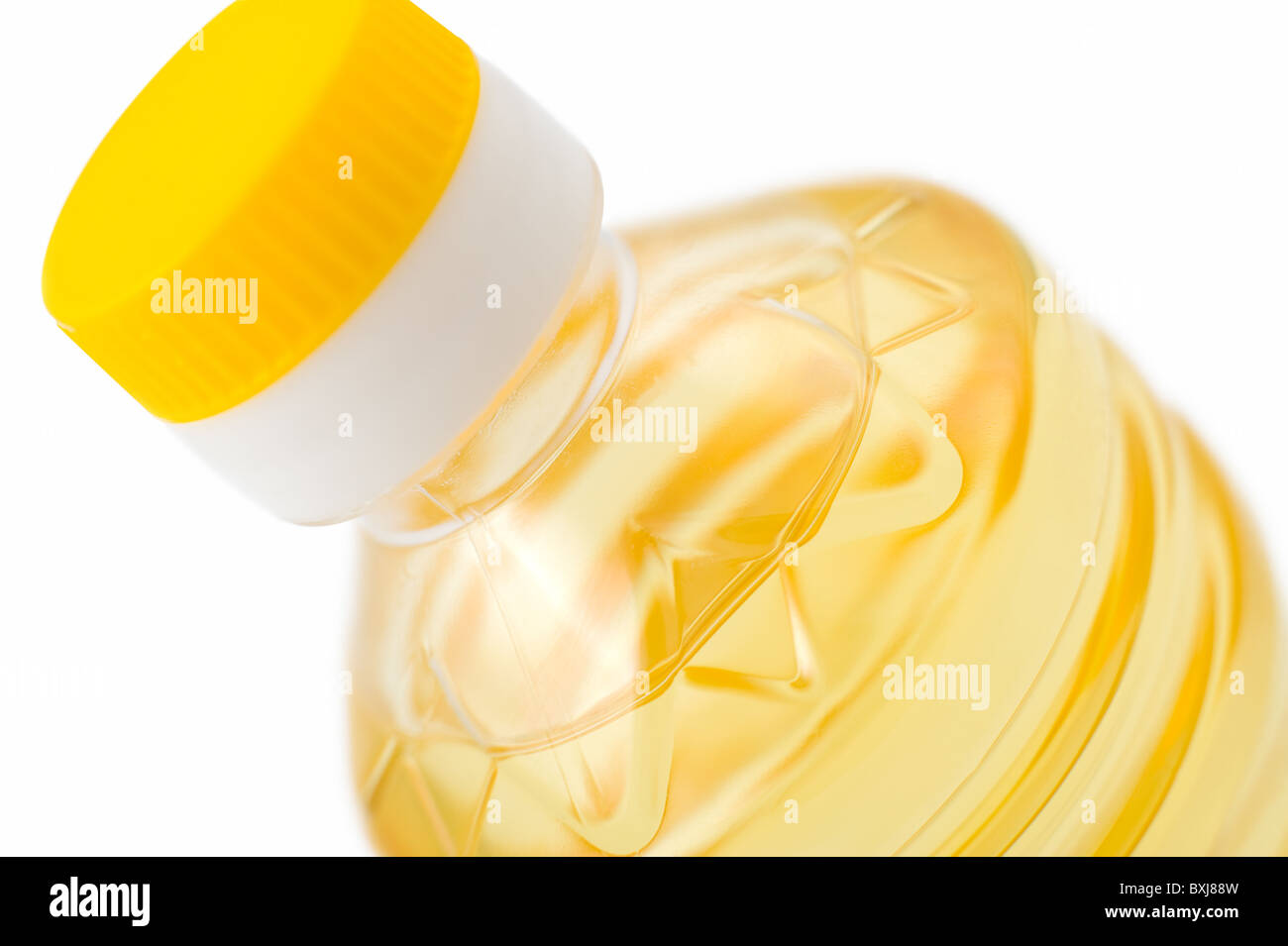 a bottle of vegetable oil, a macro shot Stock Photo - Alamy