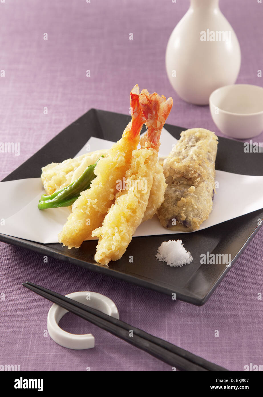 Assorted tempura hi-res stock photography and images - Alamy
