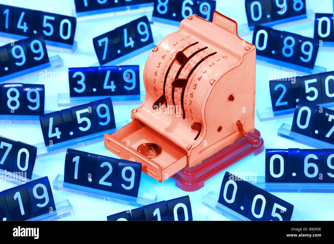 money / finance, price tags, cash register, symbol image, register ...