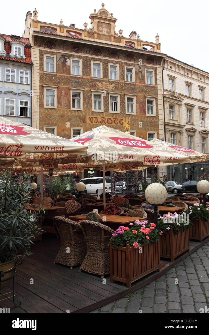 Czech cafe hi-res stock photography and images - Alamy