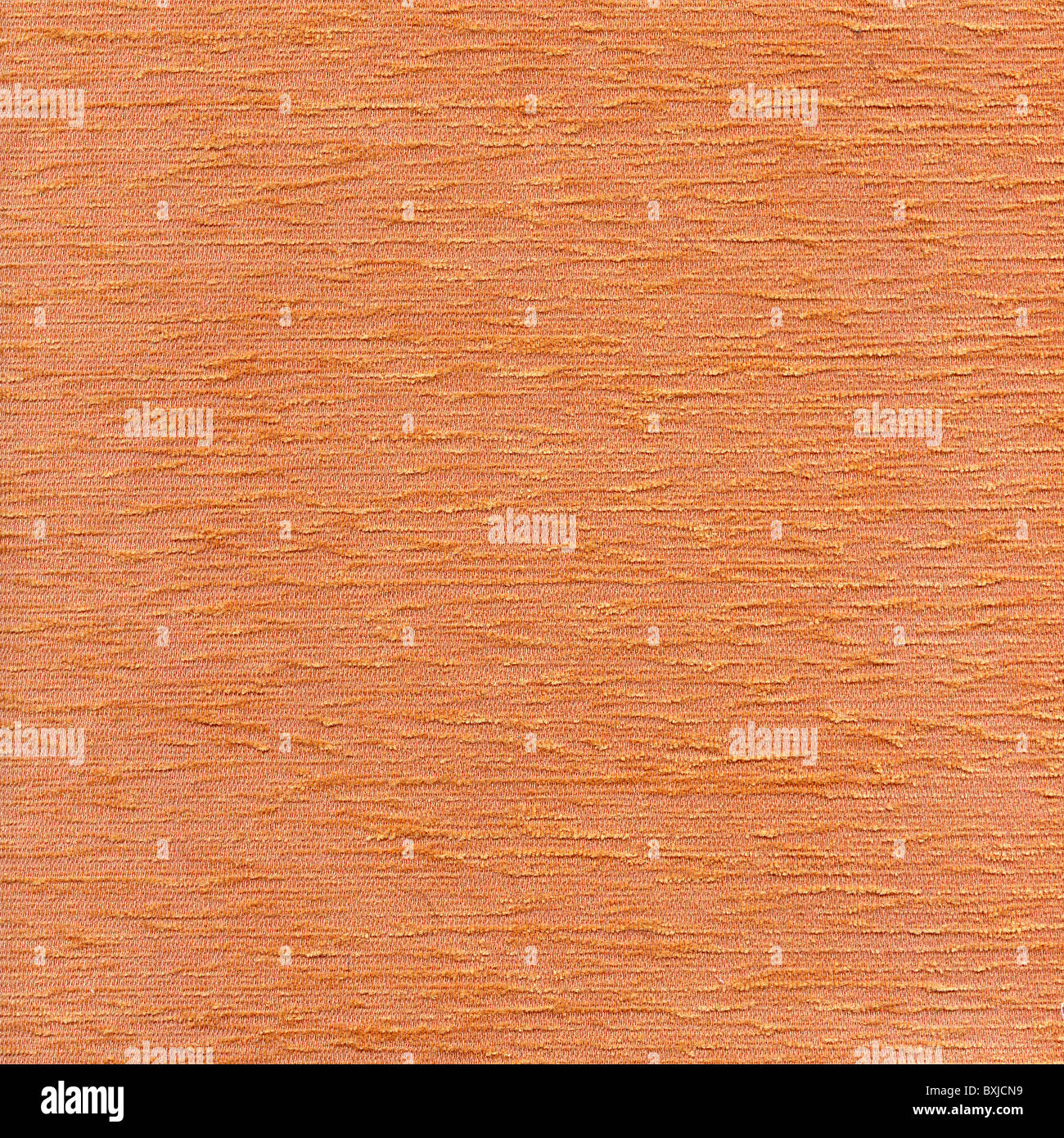 Natural linen striped orange textured fabric textile Stock Photo - Alamy