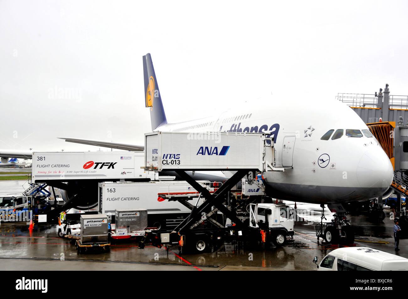 Airbus A380, Narita airport, Japan Stock Photo - Alamy