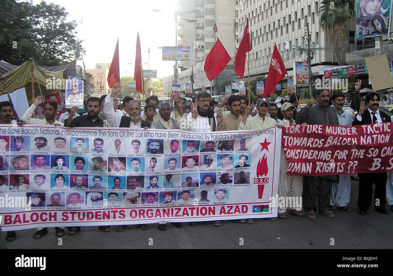 Baloch students organization hi-res stock photography and images - Alamy