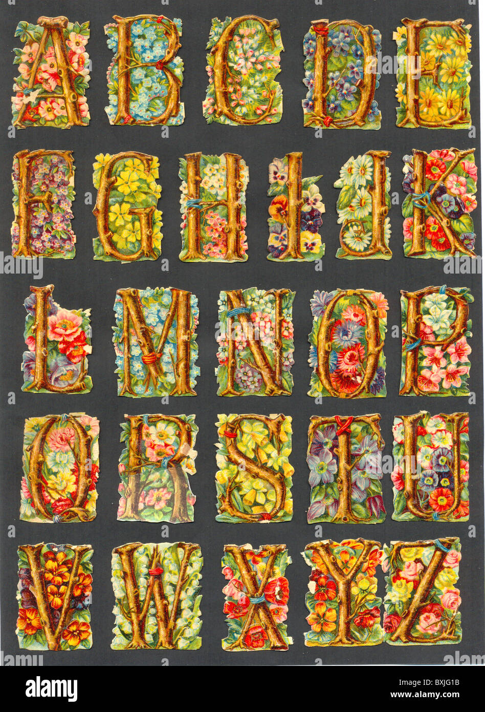 Pictorial alphabet hi-res stock photography and images - Alamy