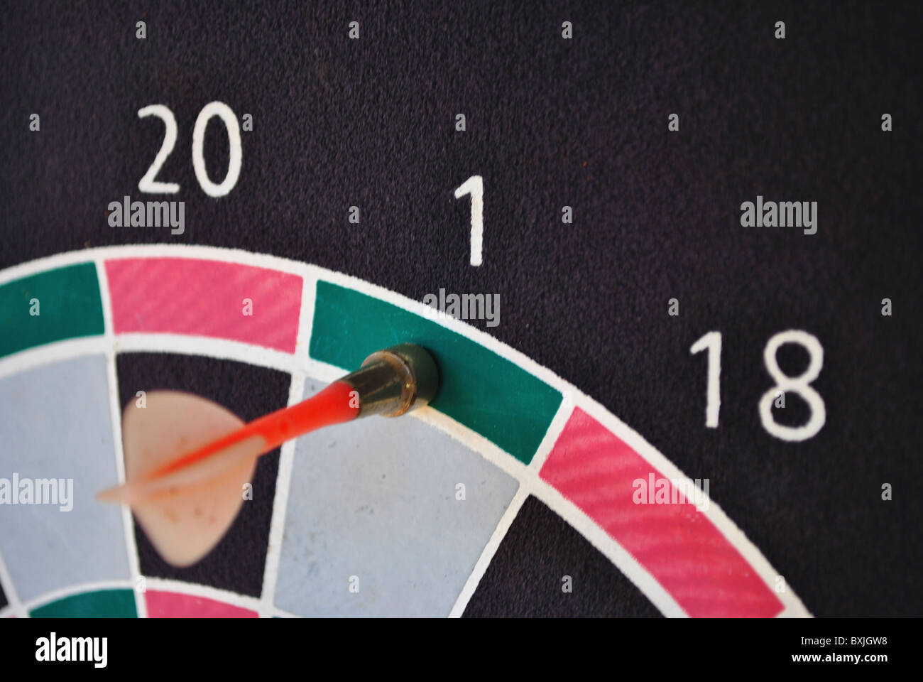 darts target with plastic fabric children's play and precision Stock ...