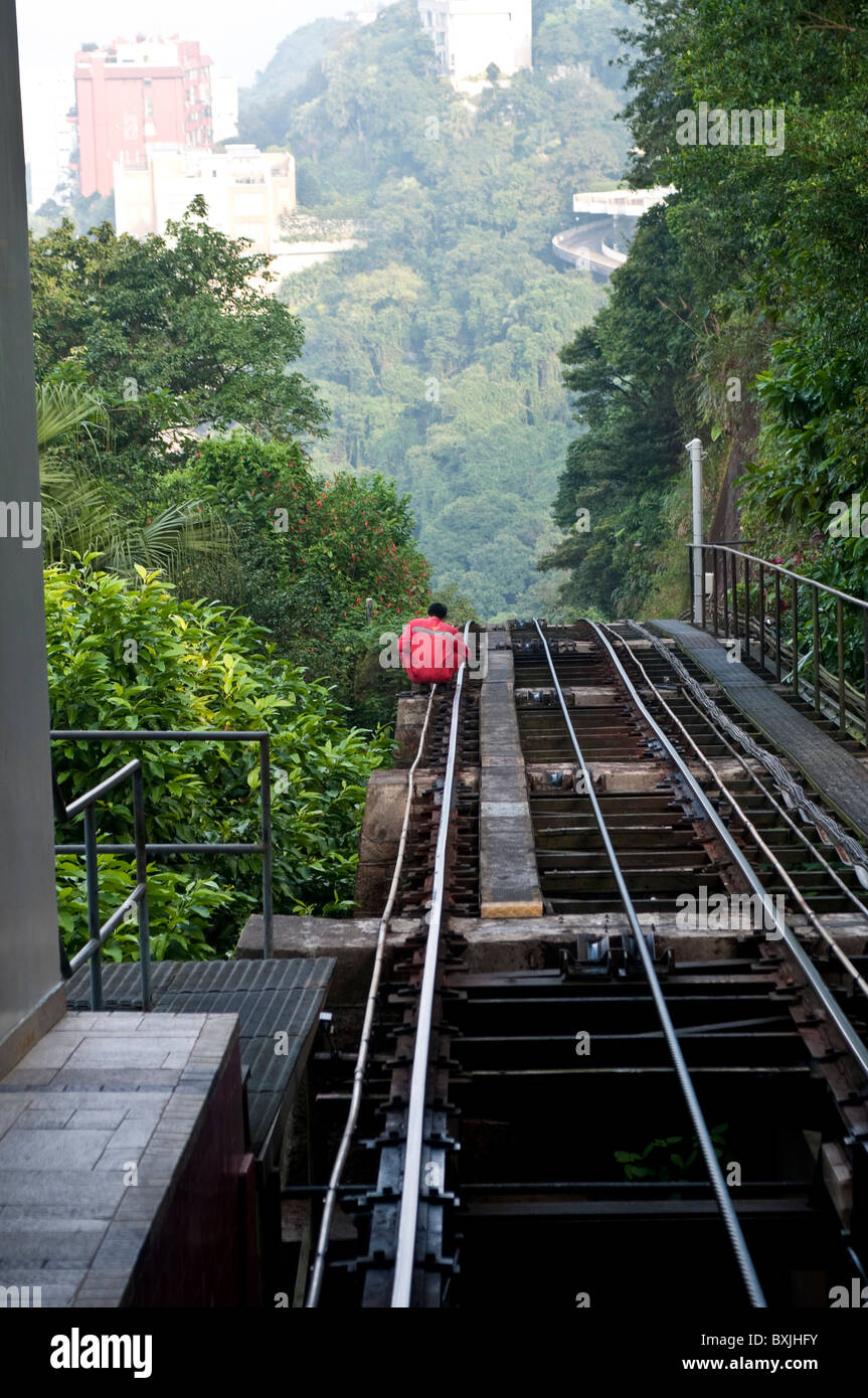 Workman peak tram railway line hi-res stock photography and images - Alamy