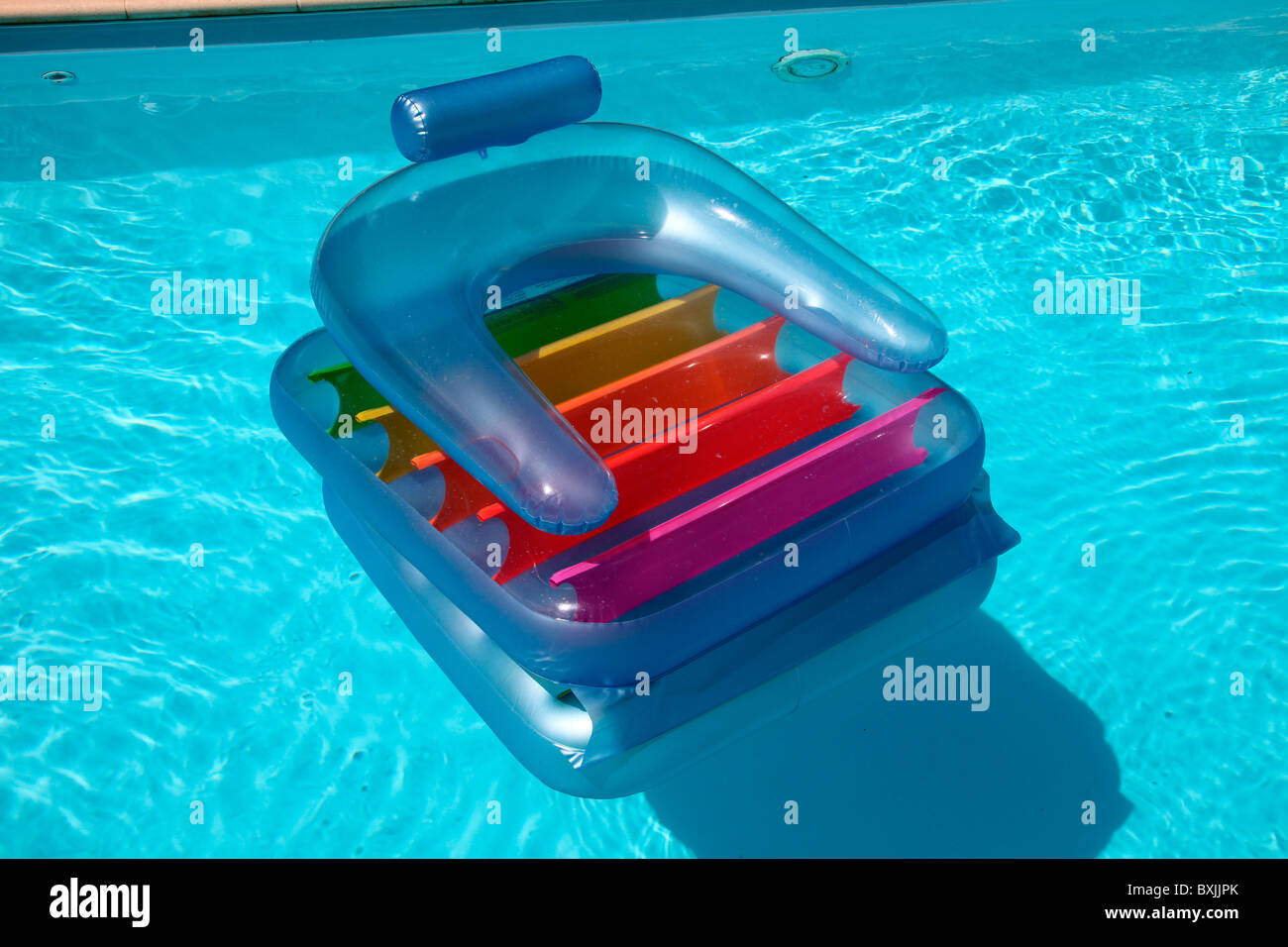 SWIMMING POOL SEAT Stock Photo - Alamy