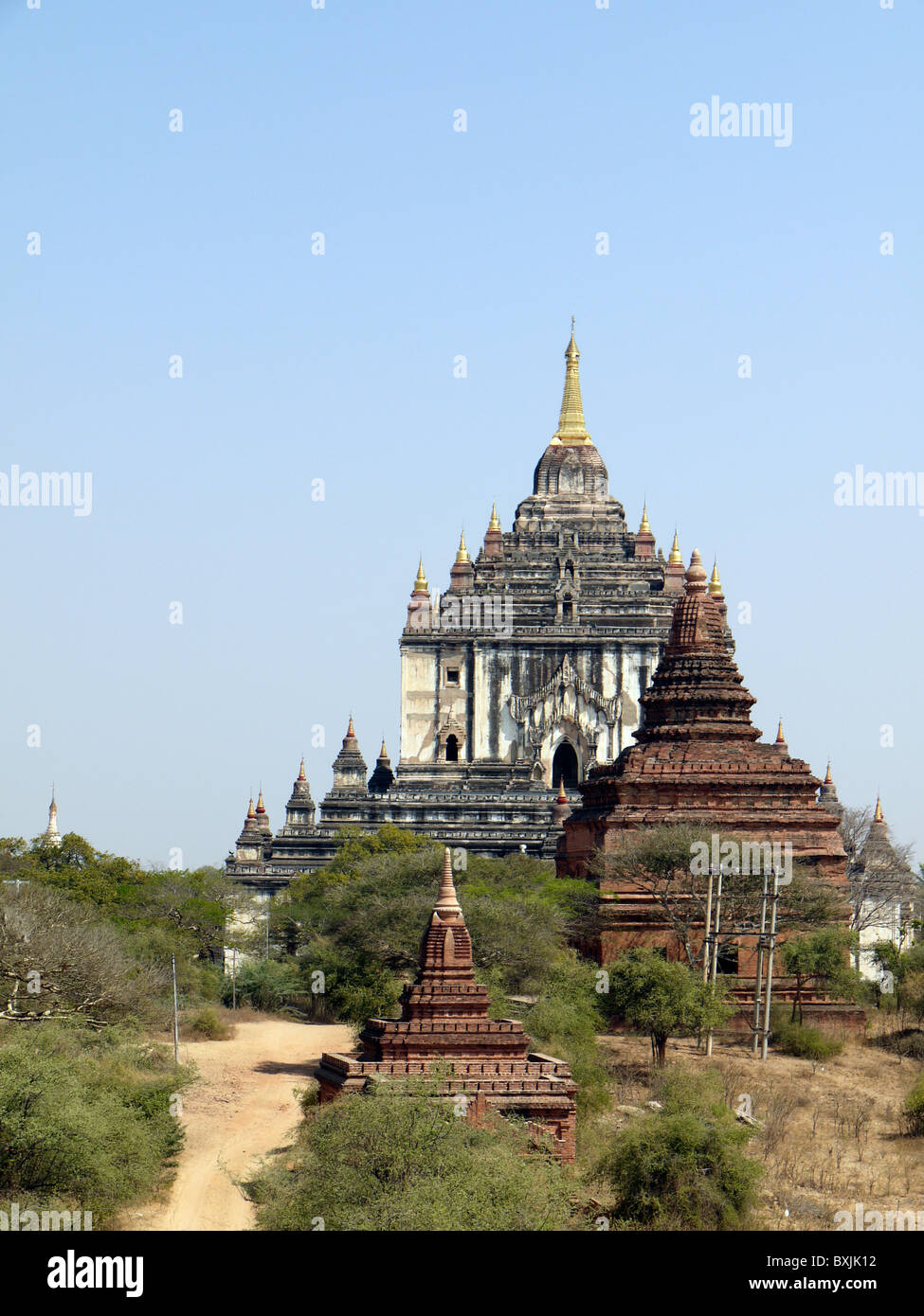 Temples in the ancient city of Bagan, Burma, Myanmar Stock Photo - Alamy