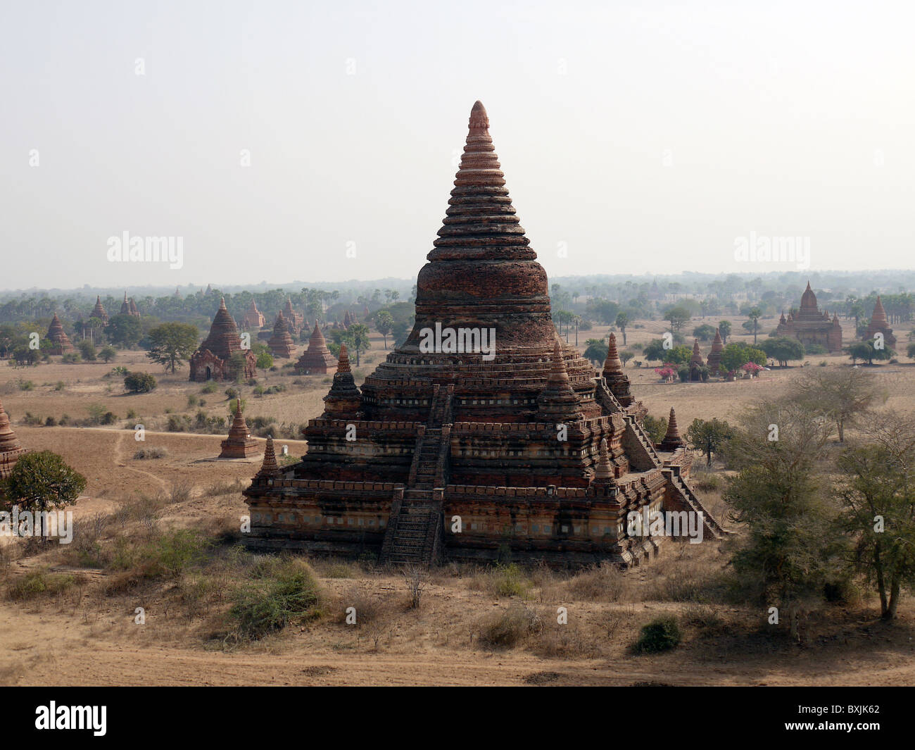 Temple in the ancient city of Bagan, Burma, Myanmar Stock Photo - Alamy