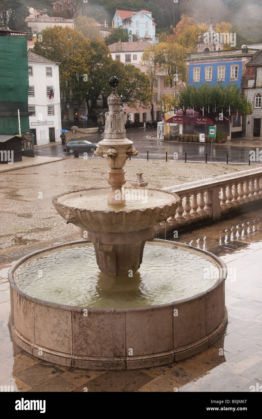Fountain in Sintra, Portugal Stock Photo - Alamy