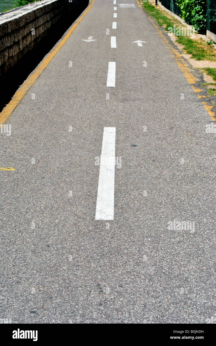 wooden bridge for pedestrian and bicycle with wooden floor and tubular ...