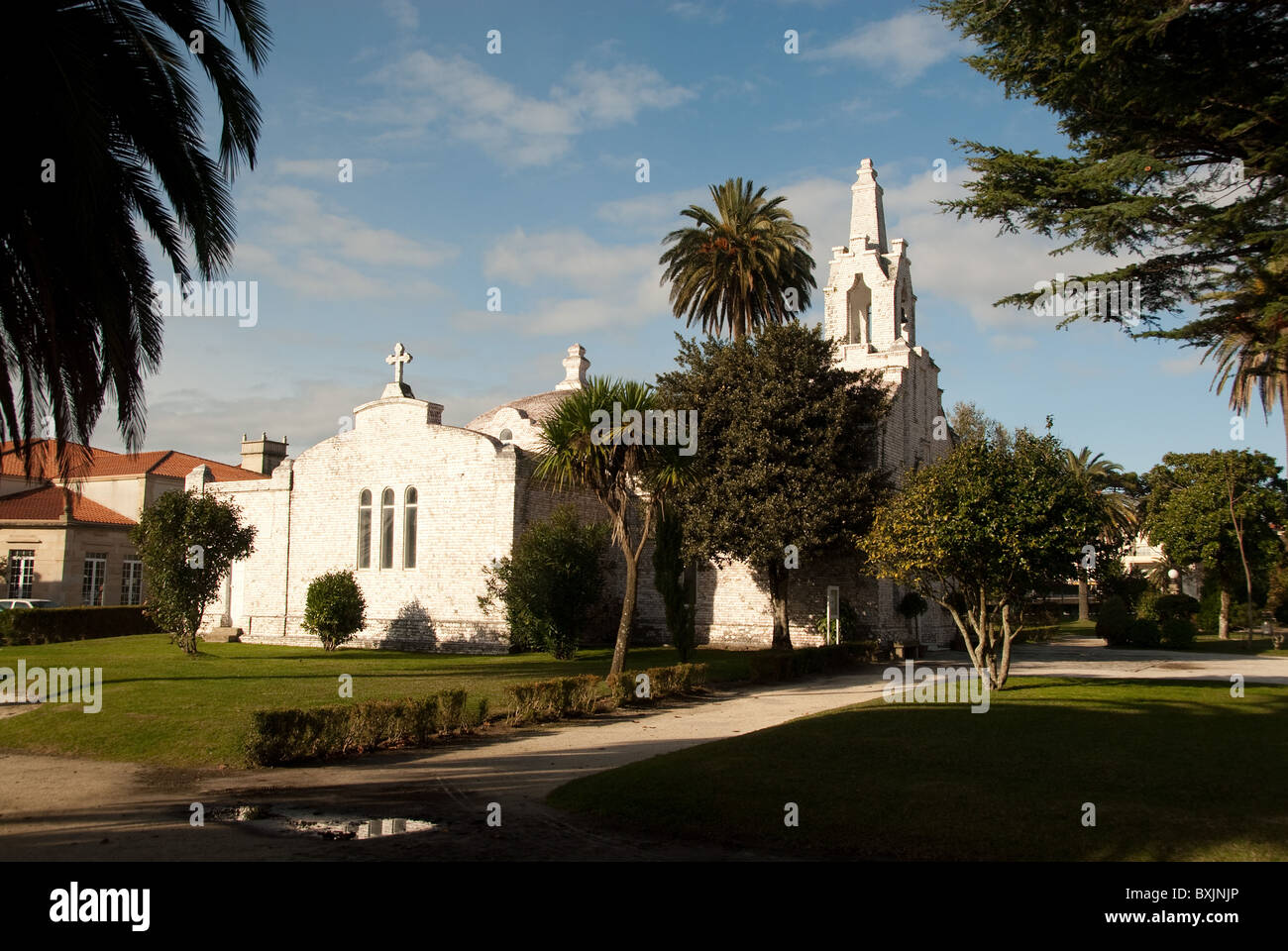 Shell Church at La Toja Stock Photo - Alamy