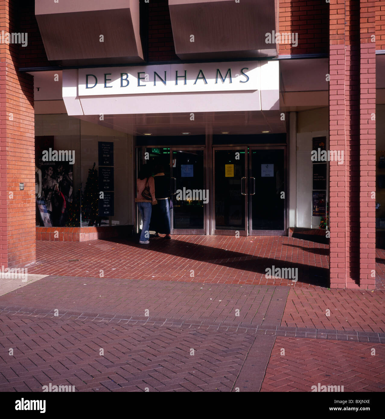 Debenhams department store sign entrance Ipswich Suffolk England Stock ...