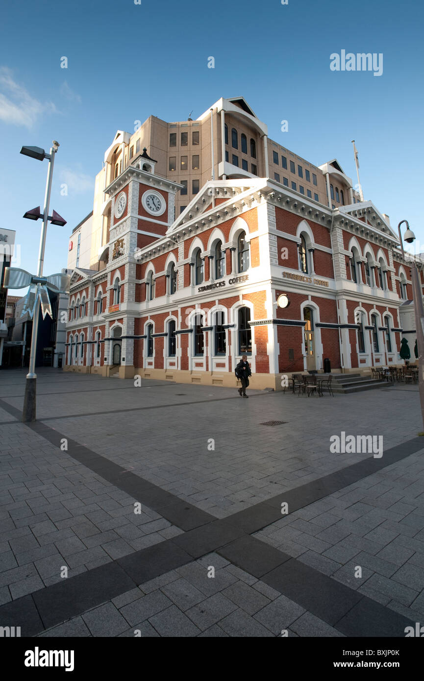 Christchurch new zealand cathedral square hi-res stock photography and ...