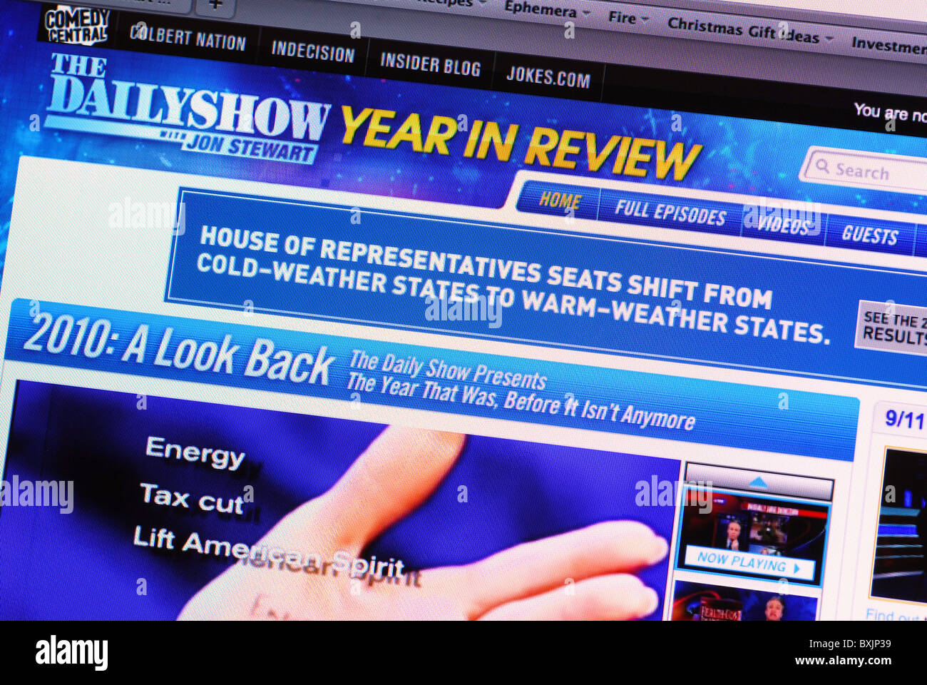 Notes written on Sarah Palin's palm as shown on the Daily Show with Jon ...