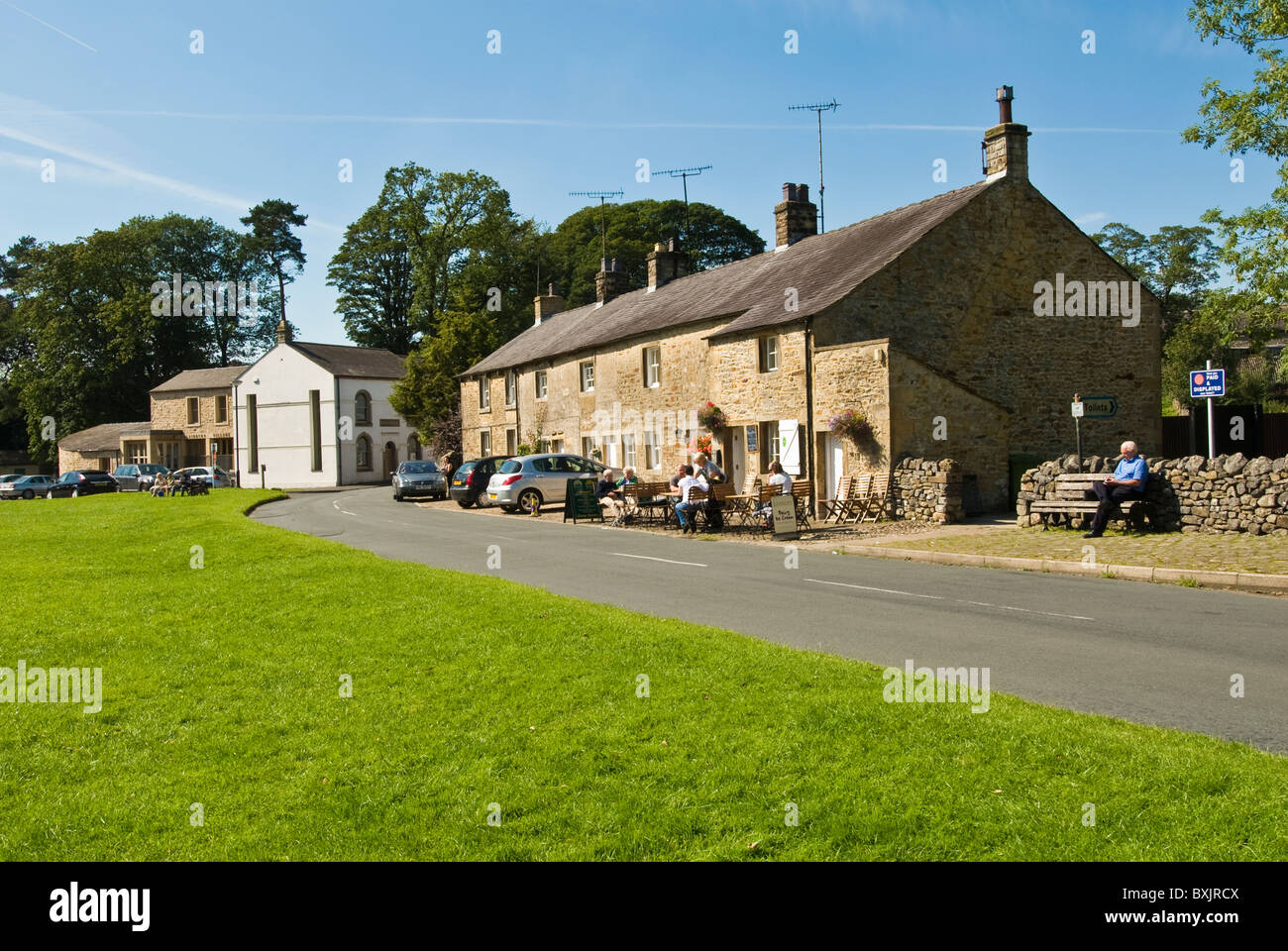 The Village Green, Slaidburn, Lancashire, UK Stock Photo - Alamy