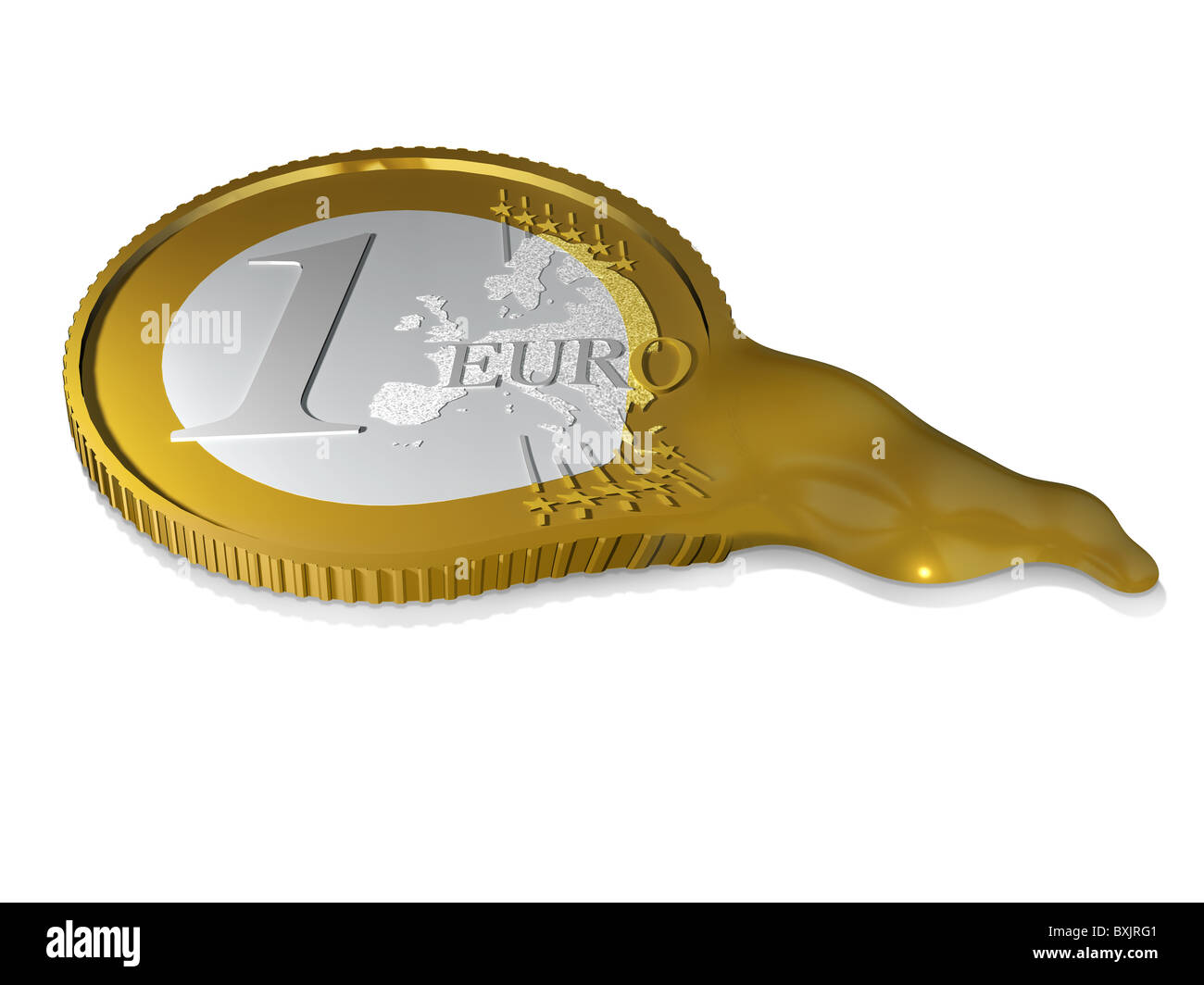 currency devaluation euro Stock Photo - Alamy