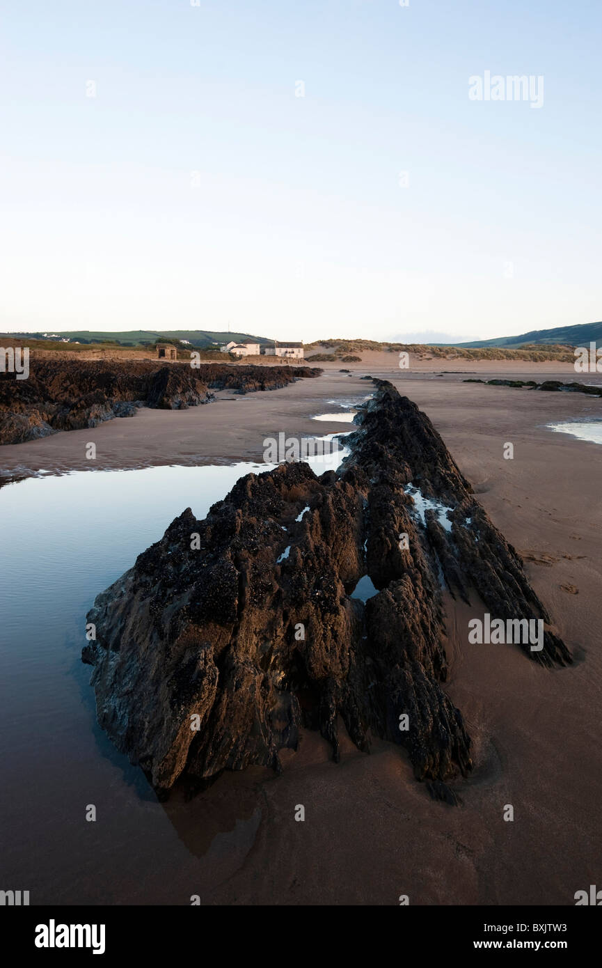Croyde beach sunny hi-res stock photography and images - Alamy