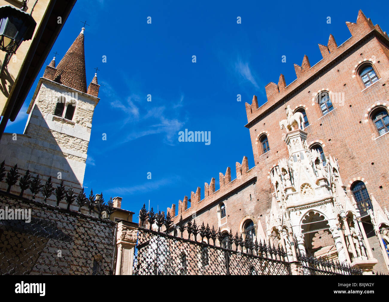 Italy, Verona, the Scaligeri Tombs Stock Photo - Alamy