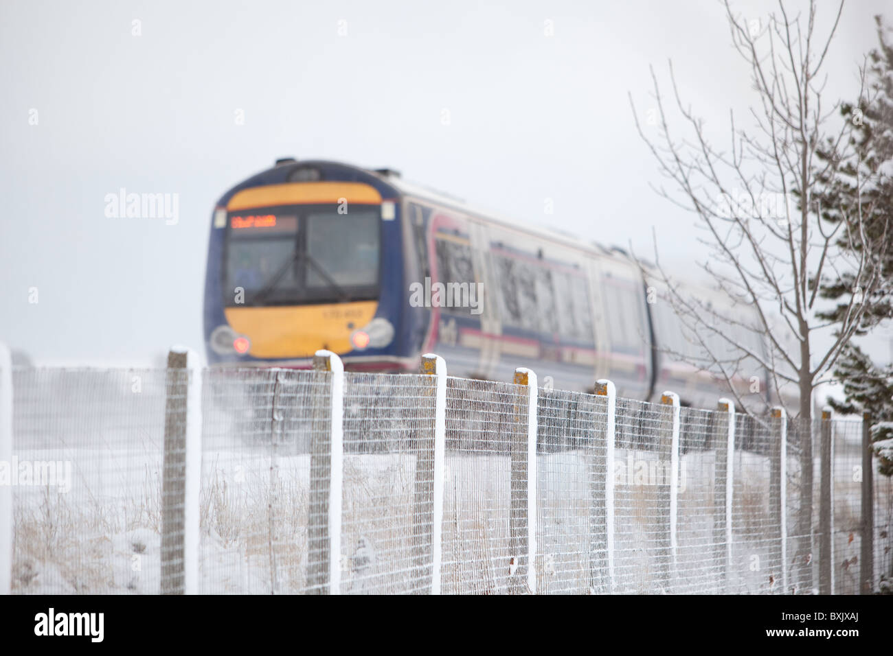 Commuter train scotland hi-res stock photography and images - Alamy