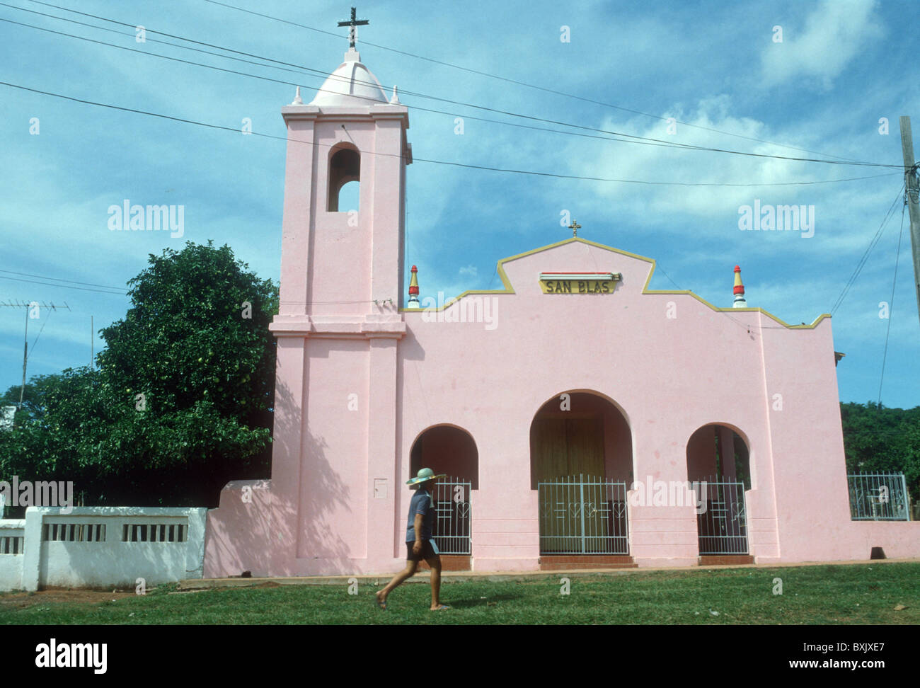 PARAGUAY. A JESUIT CHURCH IN ENCARNACION Stock Photo - Alamy