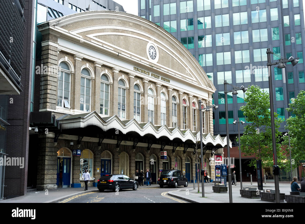 Fenchurch Street train station, London, UK Stock Photo - Alamy