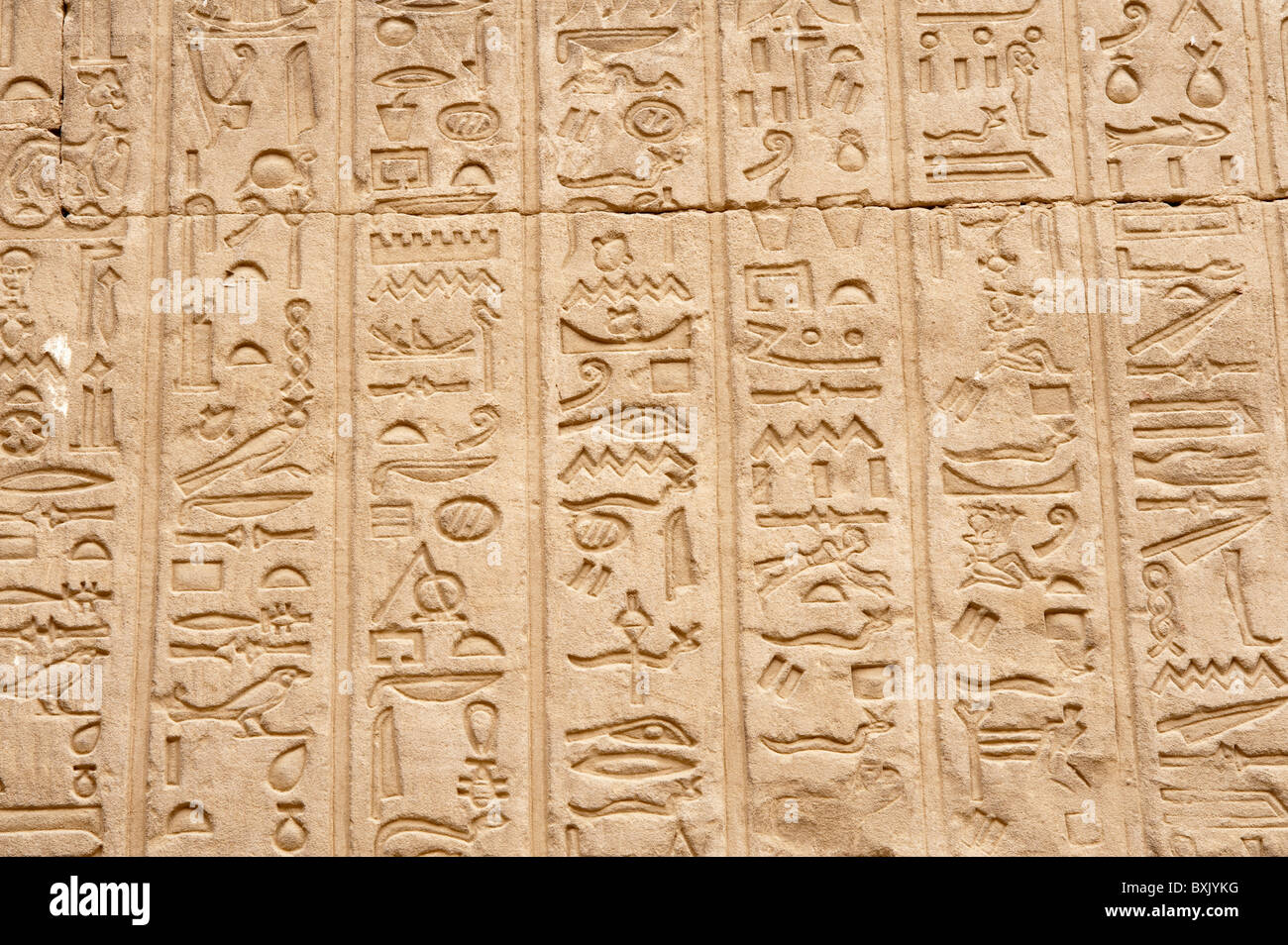Egypt. Temple of Dendara Stock Photo - Alamy