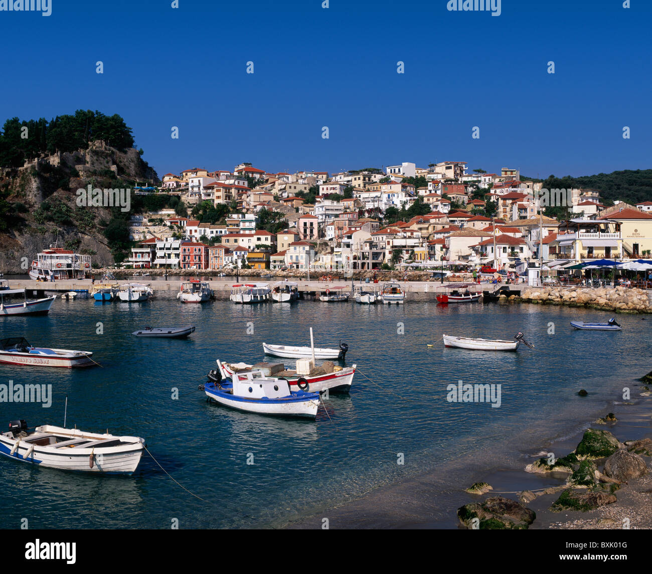 Parga, Preveza, Greece Stock Photo - Alamy