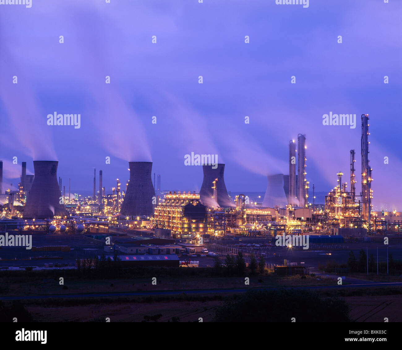 Chemical Works and Oil Refinery, Grangemouth, Scotland Stock Photo - Alamy