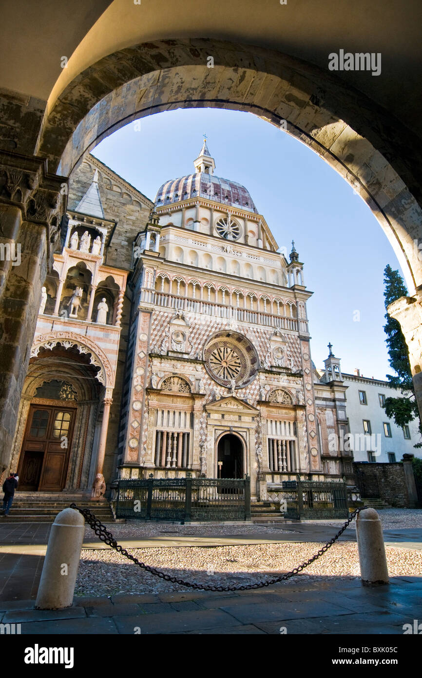 Colleoni chapel, Bergamo, Italy Stock Photo - Alamy