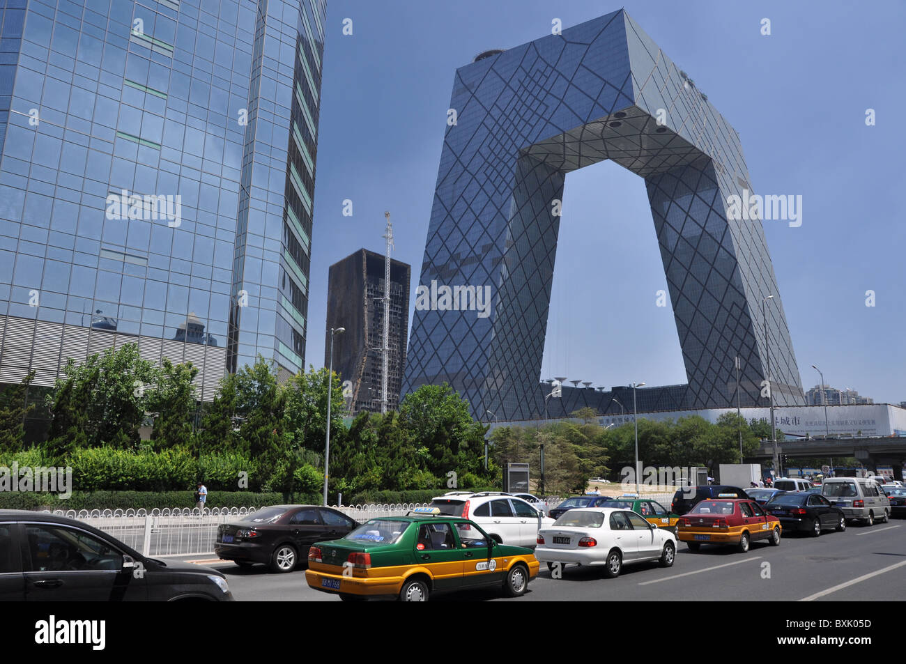 CCTV, Broadcasting, Building, Beijing, China Stock Photo - Alamy