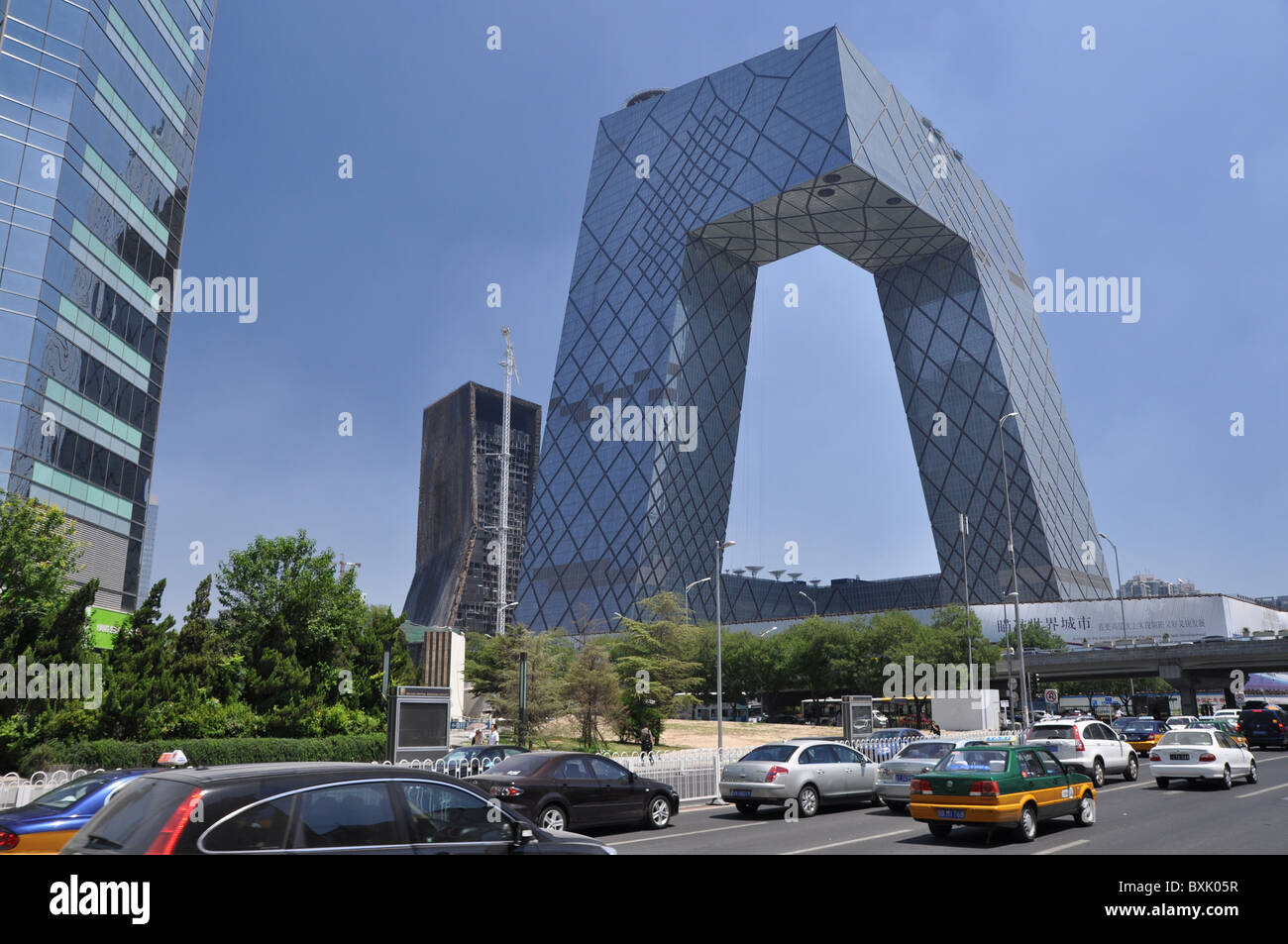 CCTV, Broadcasting, Building, Beijing, China Stock Photo - Alamy