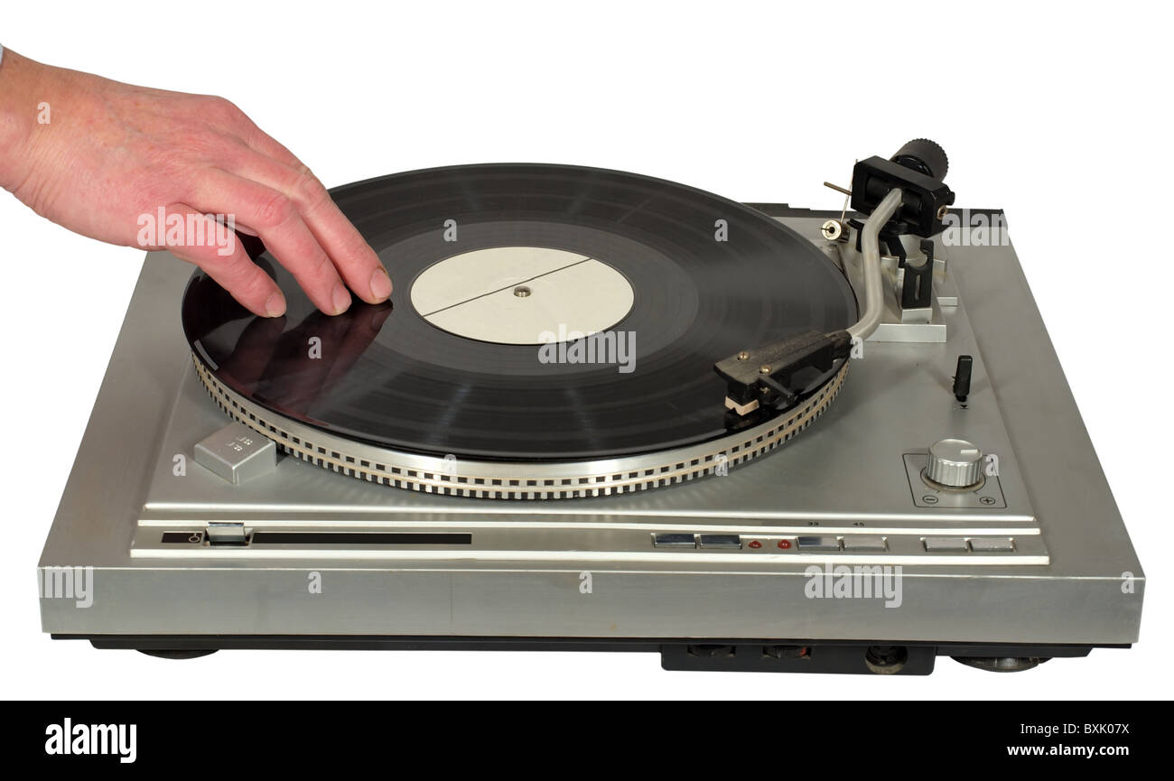 Old gramophone record player hi-res stock photography and images - Alamy