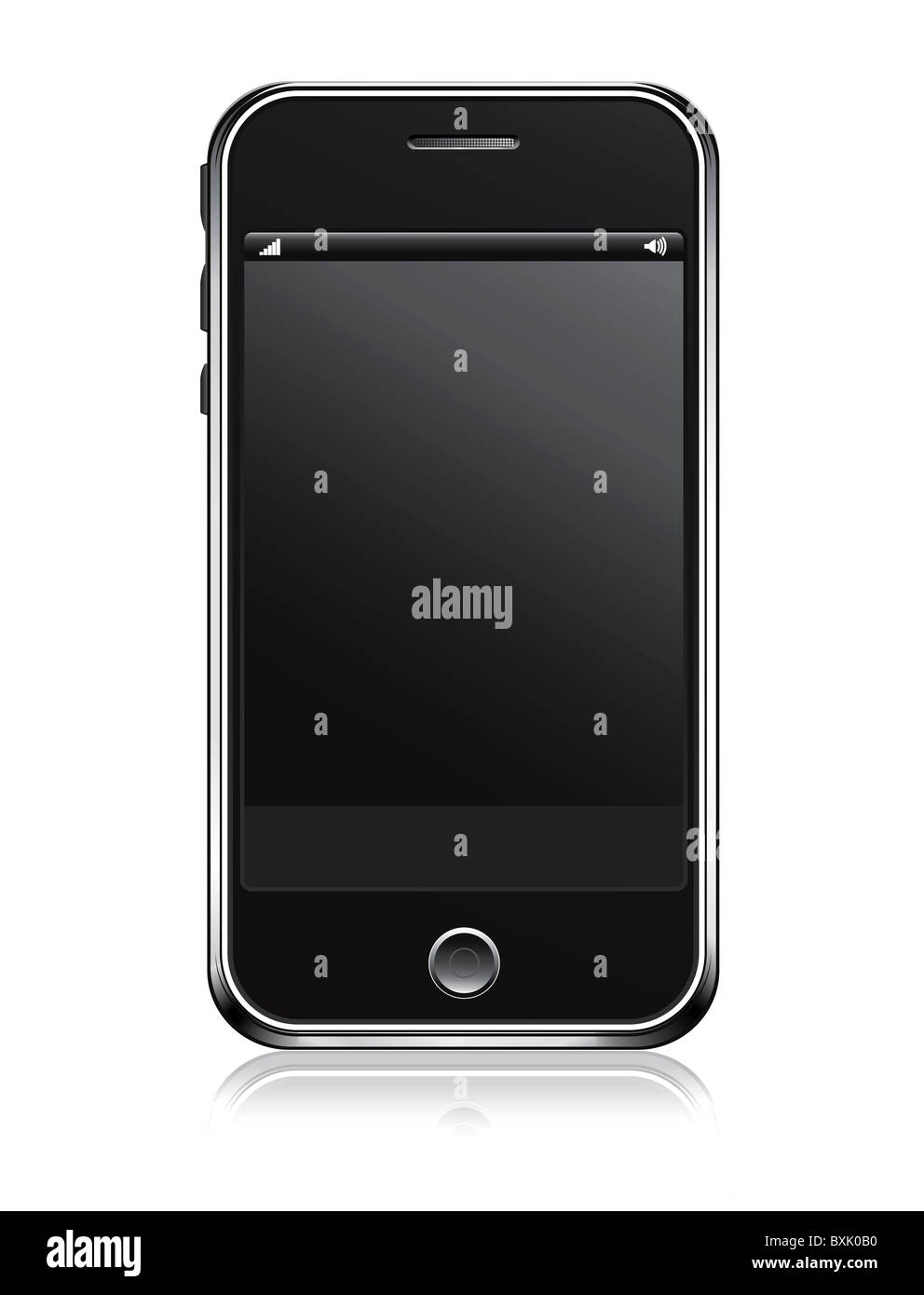 Android phone screen Cut Out Stock Images & Pictures - Alamy
