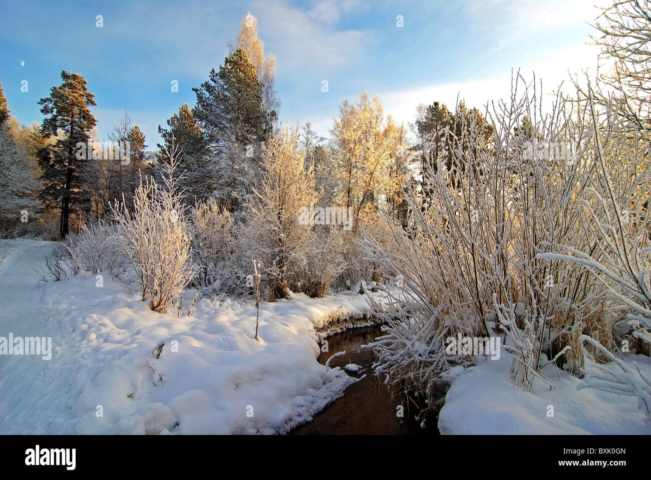 Winter season landscape hi-res stock photography and images - Alamy