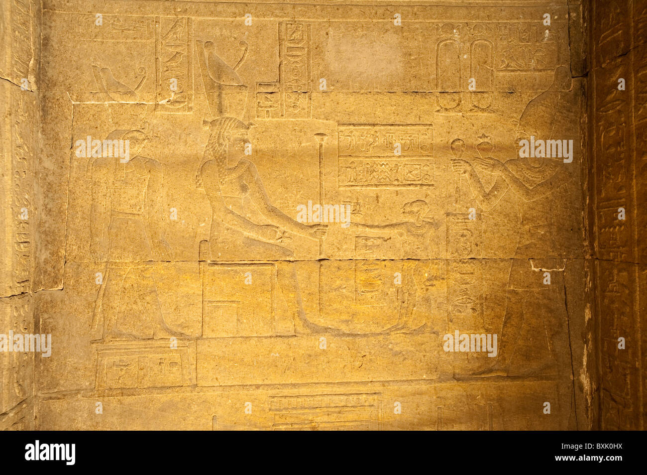 Egypt. Temple of Dendara Stock Photo - Alamy