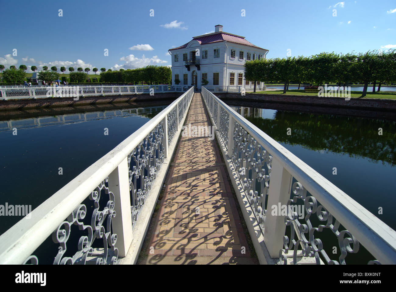 Beautiful bridge to palace and historical museum Stock Photo - Alamy