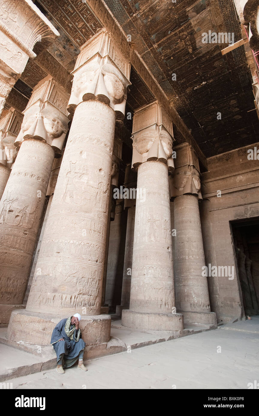 Egypt. Temple of Dendara Stock Photo - Alamy