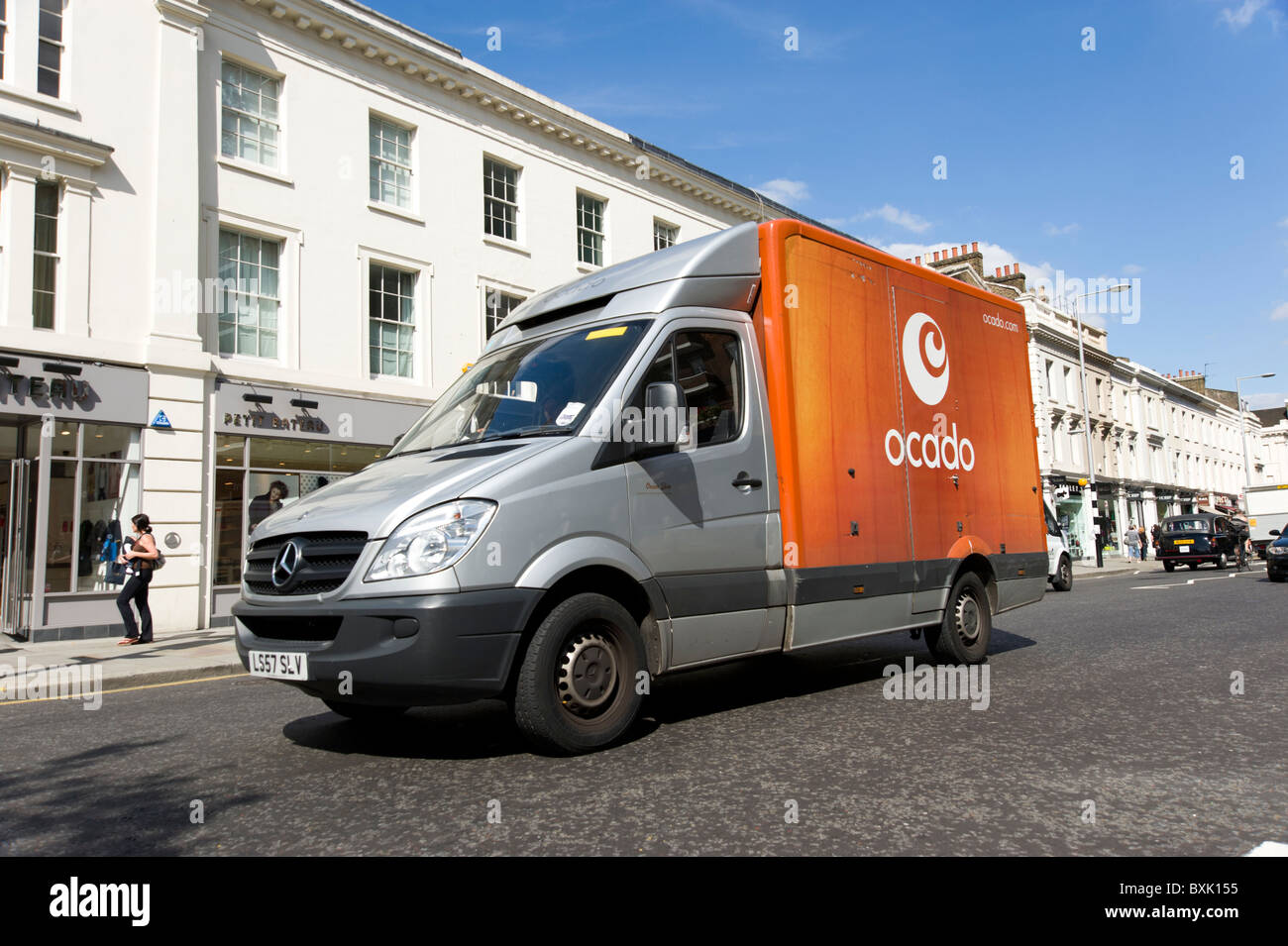 Ocado van hi-res stock photography and images - Alamy