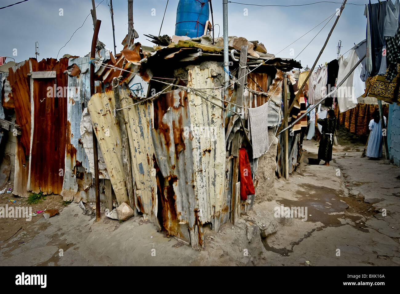 Douar Secouila slum Casablanca, Morocco Stock Photo - Alamy