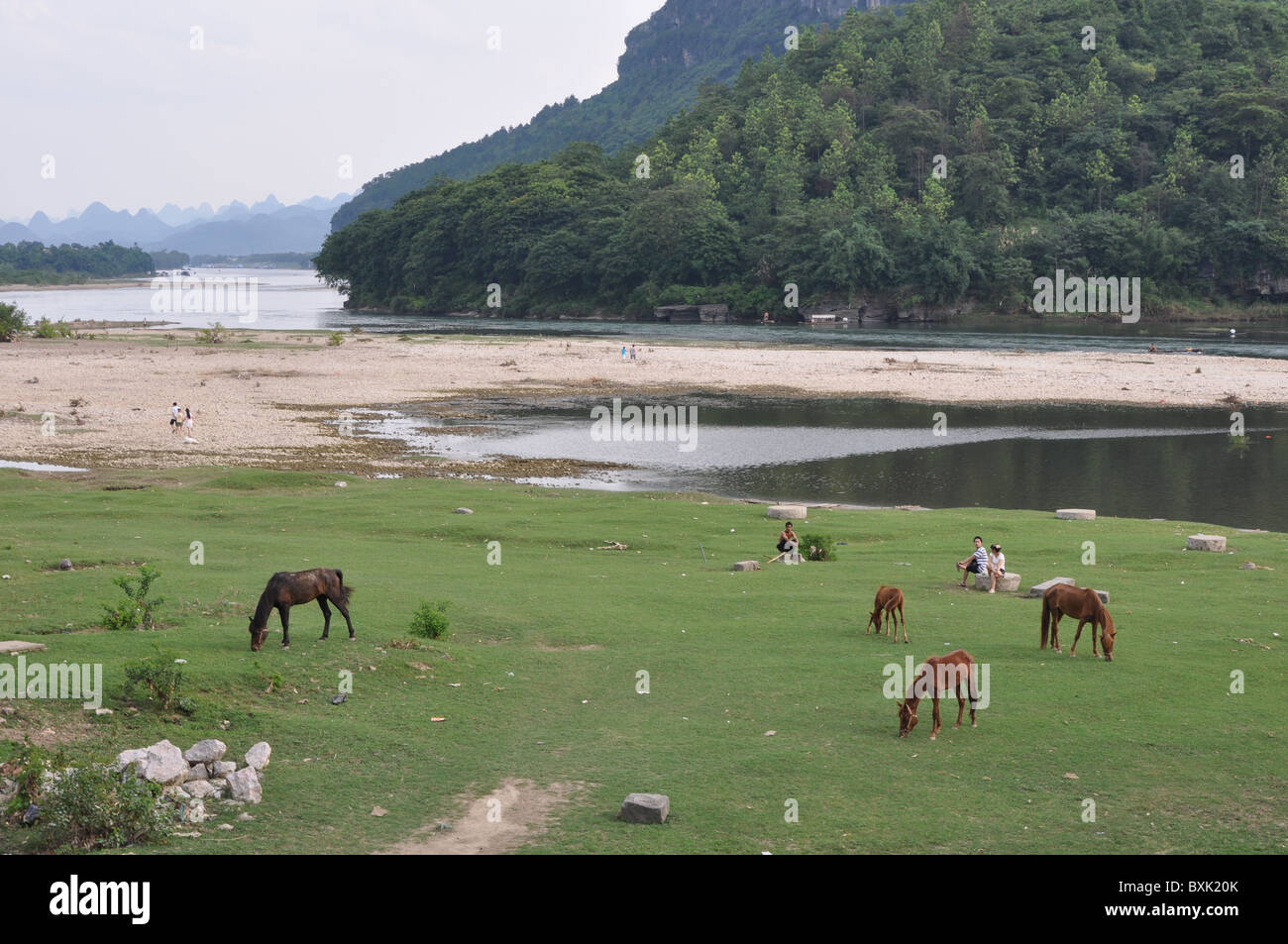 Daxu Ancient Town, Guilin Area, Southern China Stock Photo - Alamy