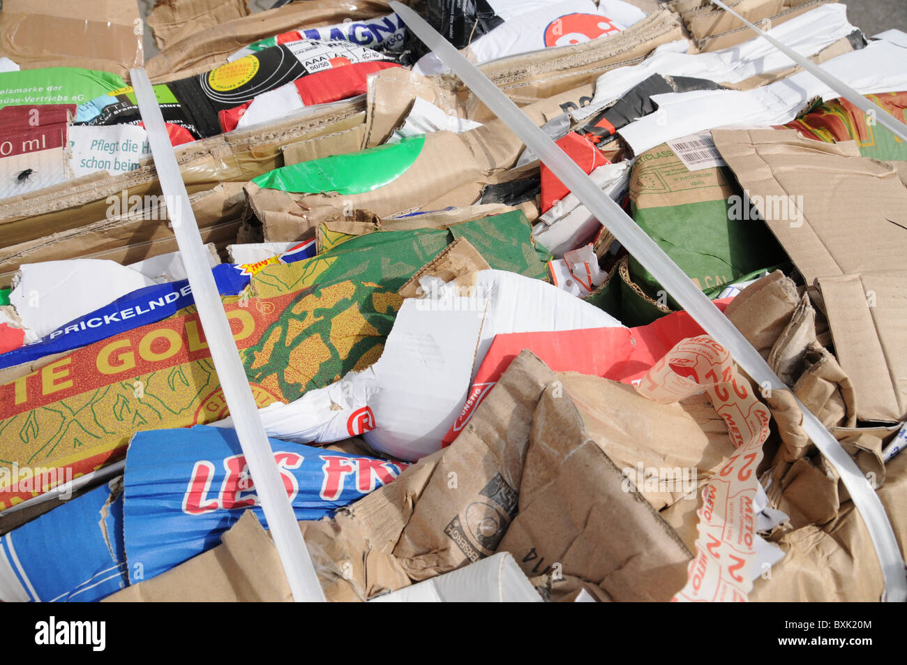 Carton waste management hi-res stock photography and images - Alamy