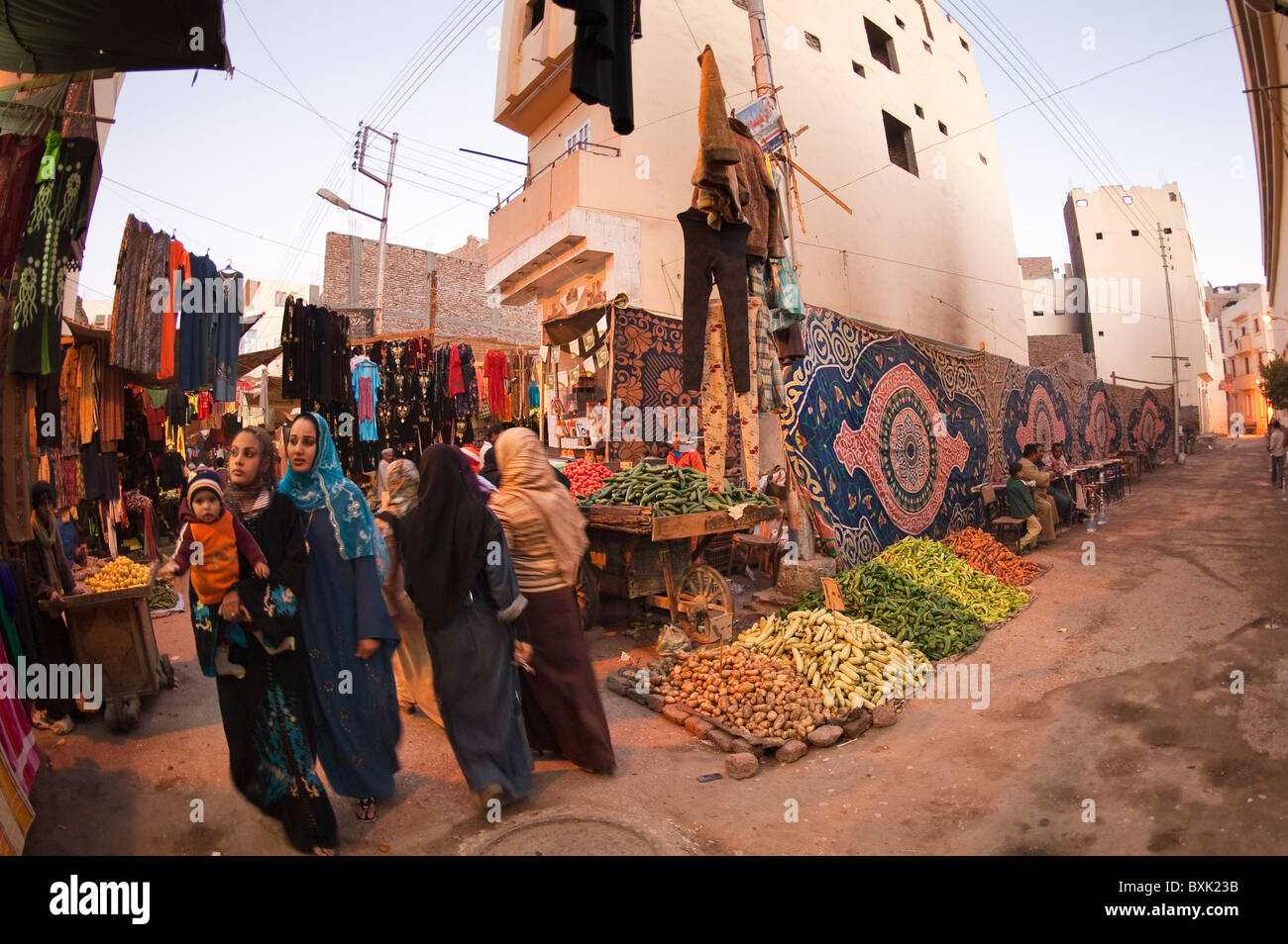 Egypt, Luxor. El Souk market Stock Photo - Alamy