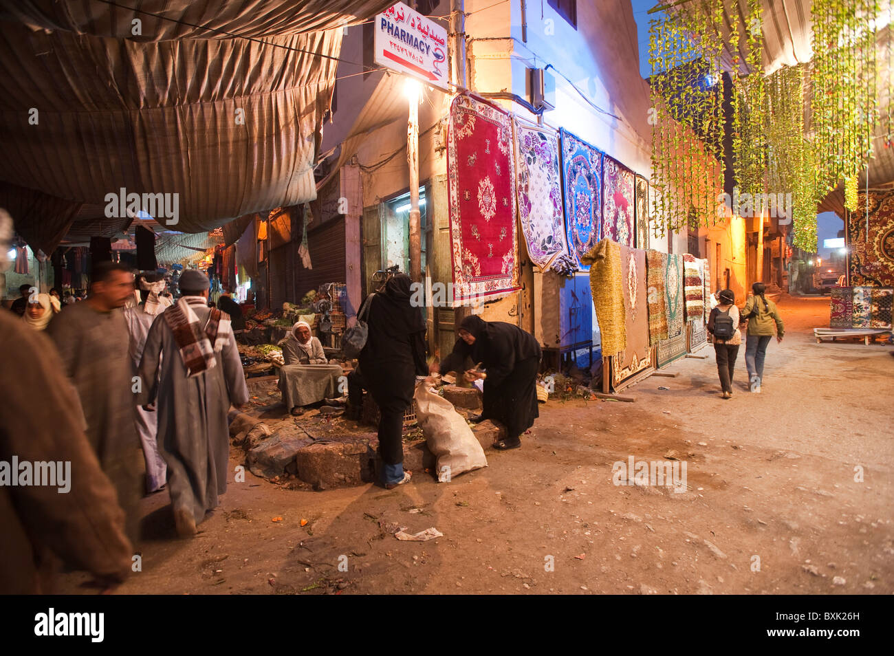 Egypt, Luxor. El Souk market Stock Photo - Alamy